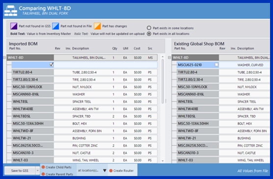 CAD Interface Software For Manufacturing | Global Shop Solutions