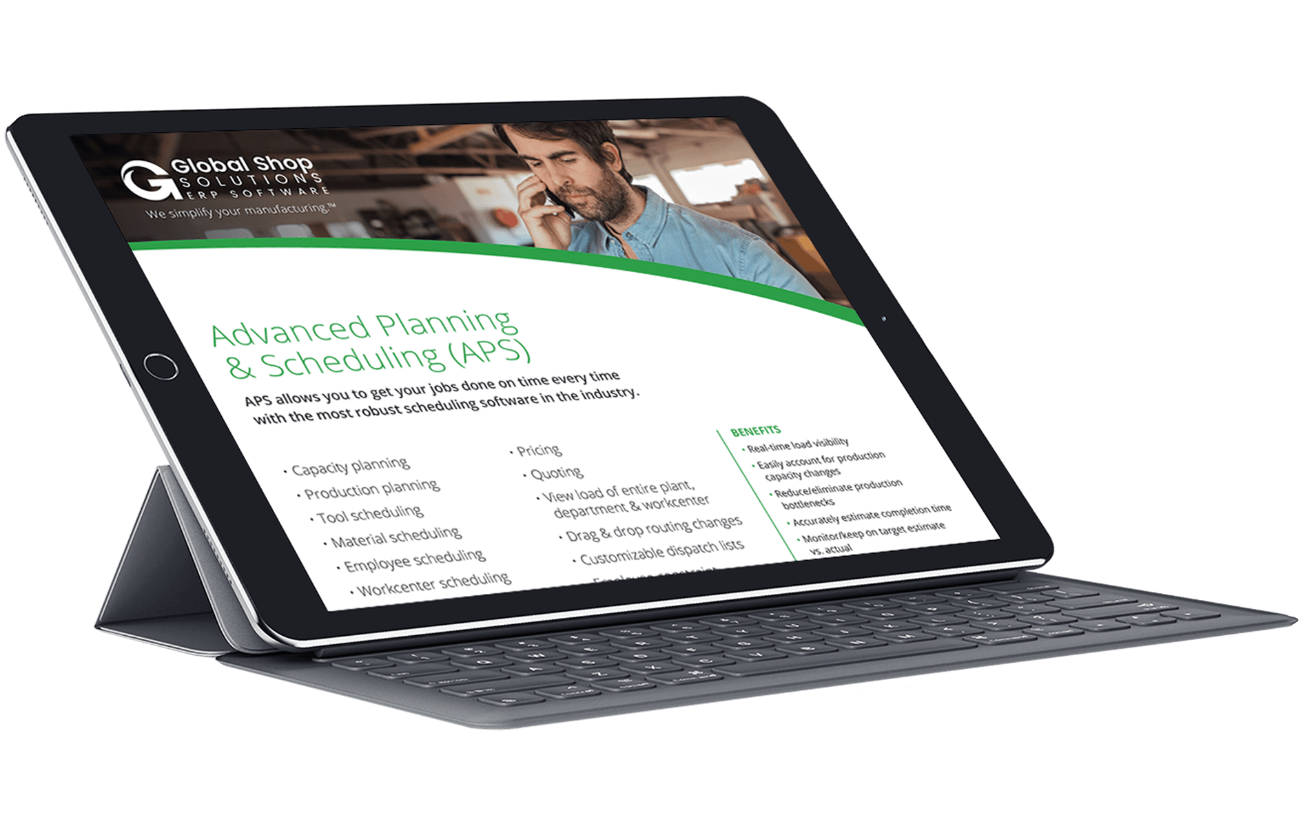 ERP Software Product Sheets | Global Shop Solutions