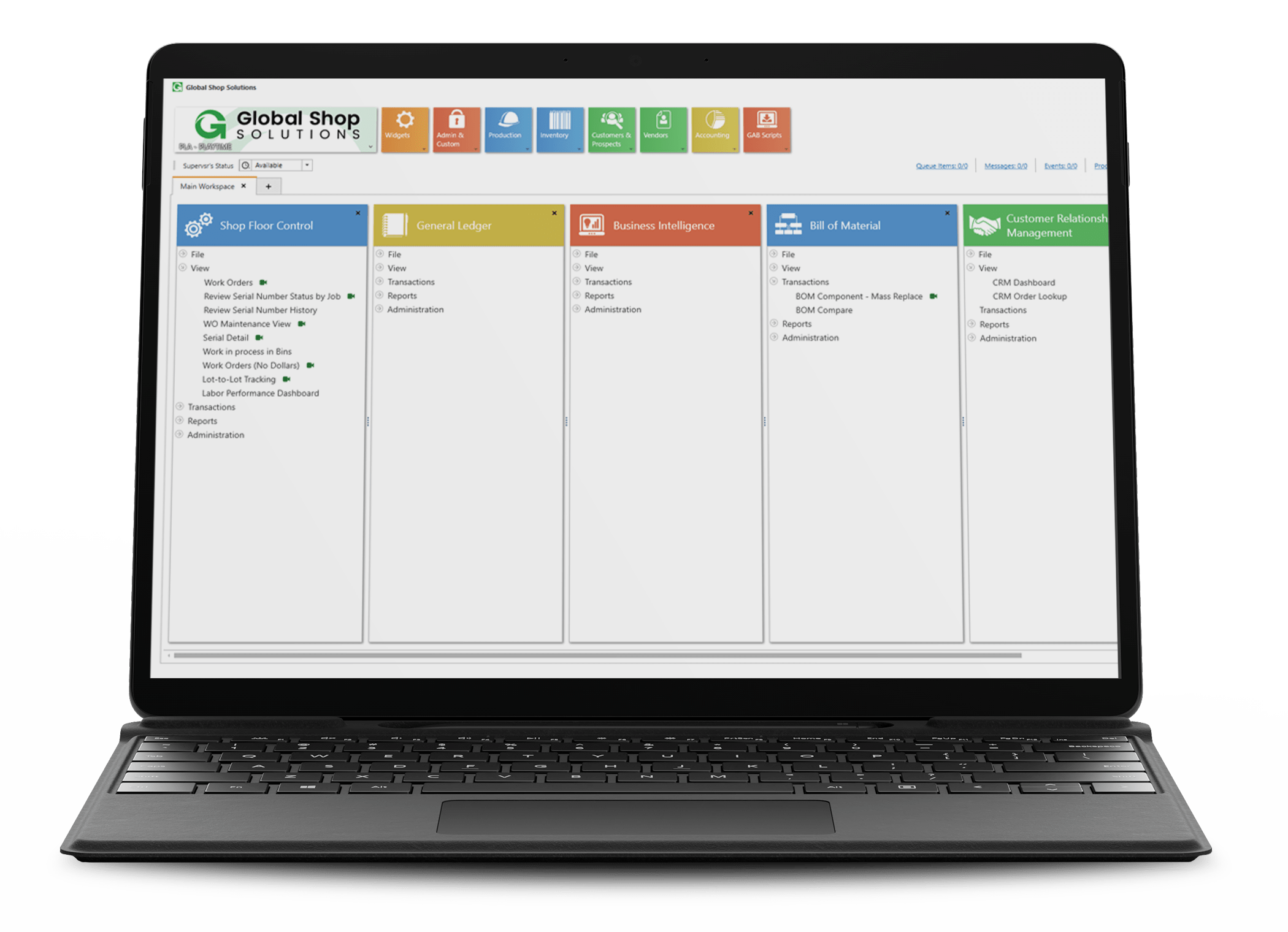 ERP Software for Manufacturers | Global Shop Solutions