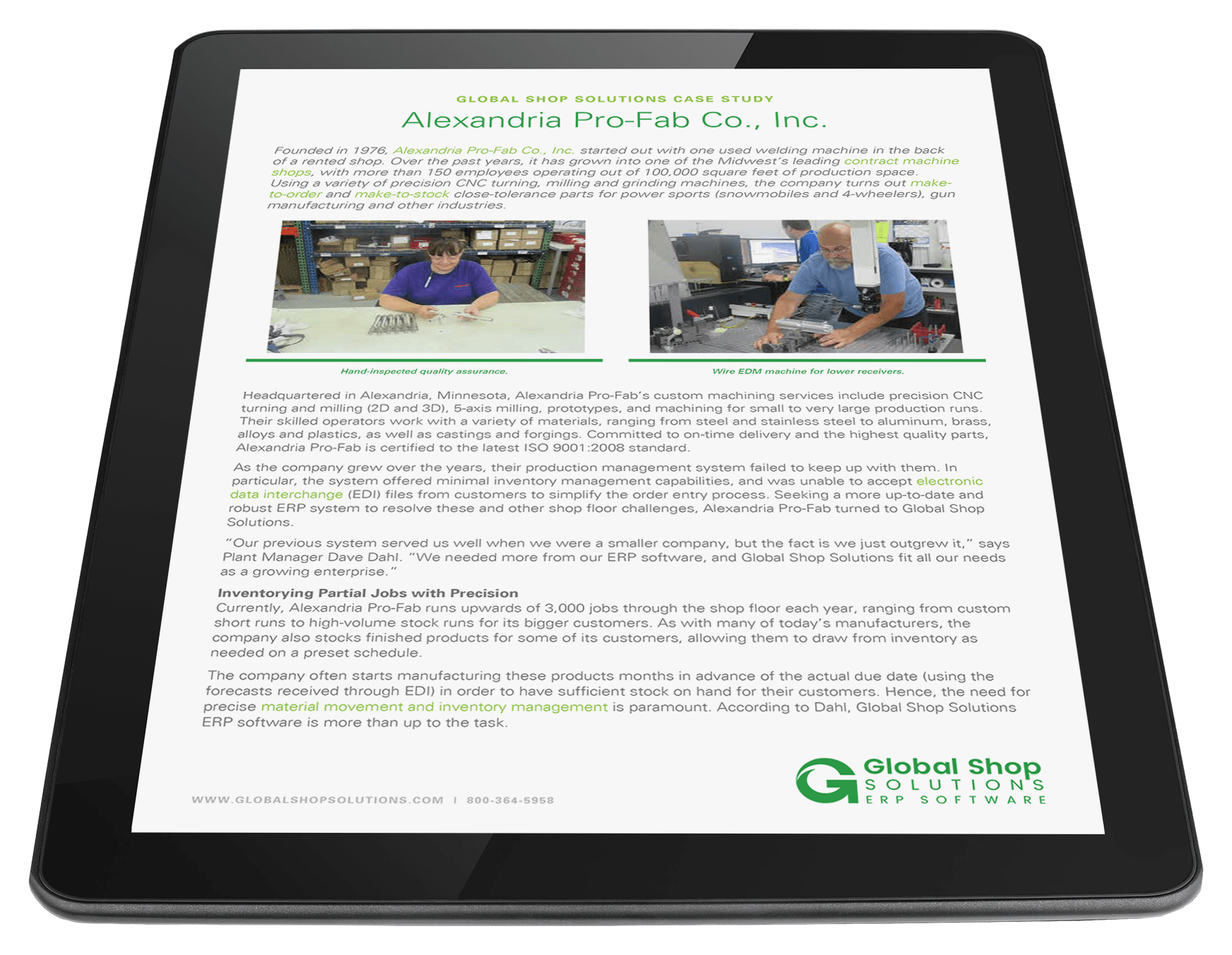 How To Schedule And Deliver On Time | Global Shop Solutions
