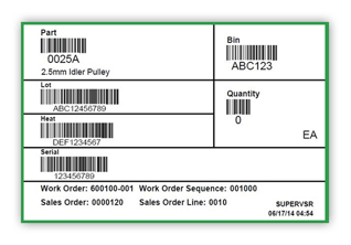 Label Printing Software for Manufacturing | Global Shop Solutions