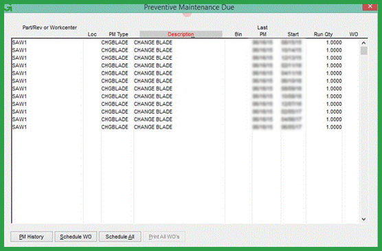 Preventative Maintenance Software for Manufacturing | Global Shop Solutions