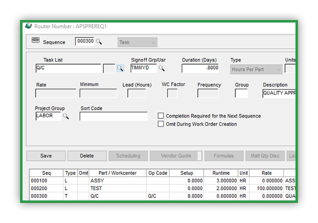 Routing Software for Manufacturing | Global Shop Solutions